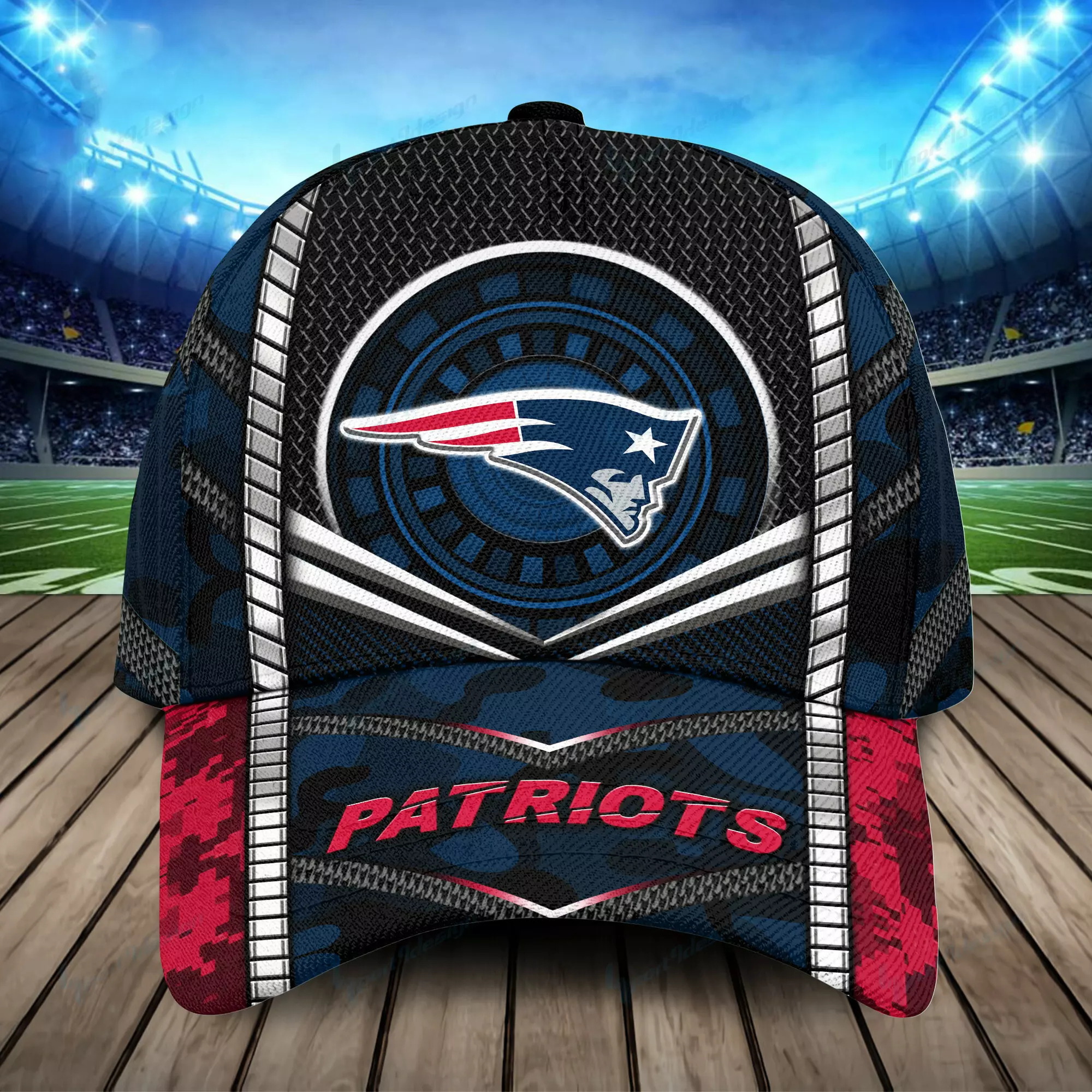 New England Patriots Classic Cap BG722 - Hearthtops Store