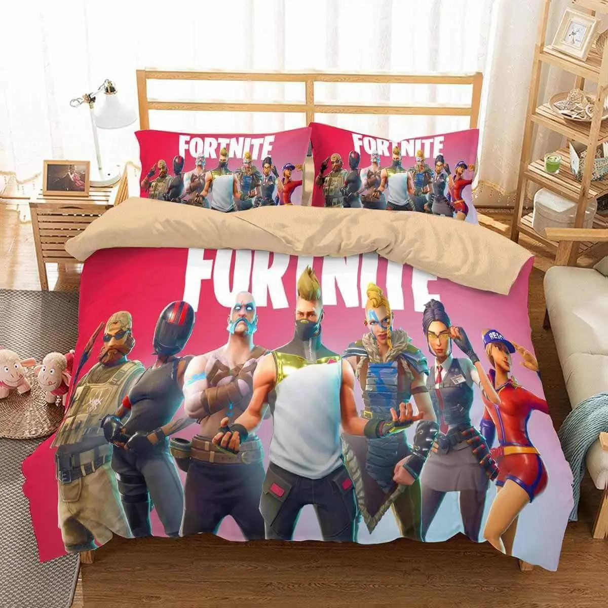 3d Fortnite 20 Duvet Cover Bedroom Sets Comfortable Bedding Sets ...