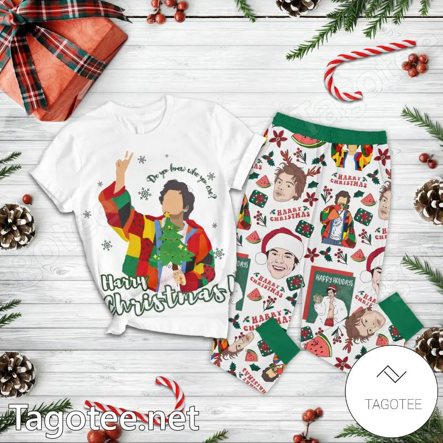 Harry Styles Harry Christmas Pajamas Set - Hearthtops Store