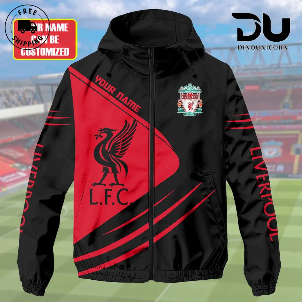 Liverpool FC Windbreaker Jacket - Hearthtops Store