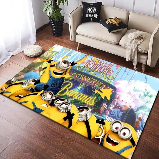 Minions Cosplay Carpet Living Room Bedroom Sofa Rug Door Mat 6 ...