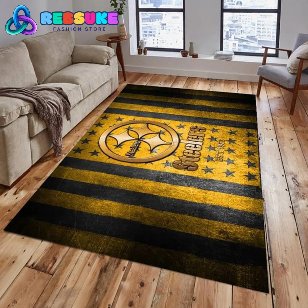 Pittsburgh Steelers Nfl 2024 Rug Carpet - Hearthtops Store