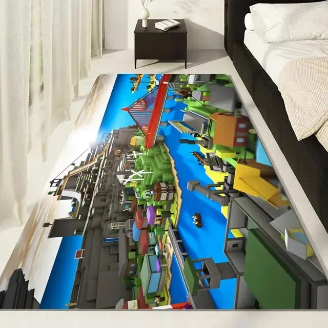 Roblox Pattern Carpet Living Room Bedroom Sofa Rug Door Mat 7 ...