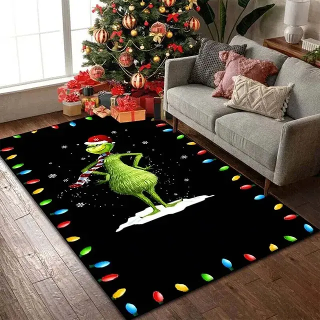 How The Grinch Stole Christmas The Grinch Graphic Carpet Living Room ...