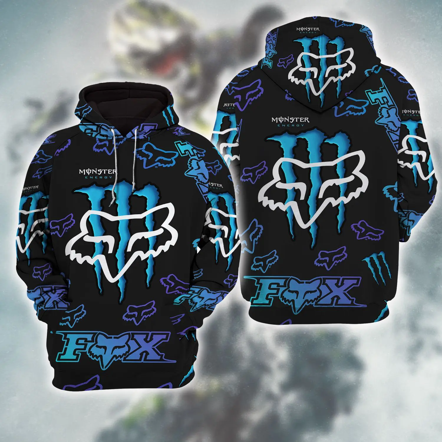 Limited Edition ? Fox Racing Combo 3D Hoodie 12688Tu - Hearthtops Store