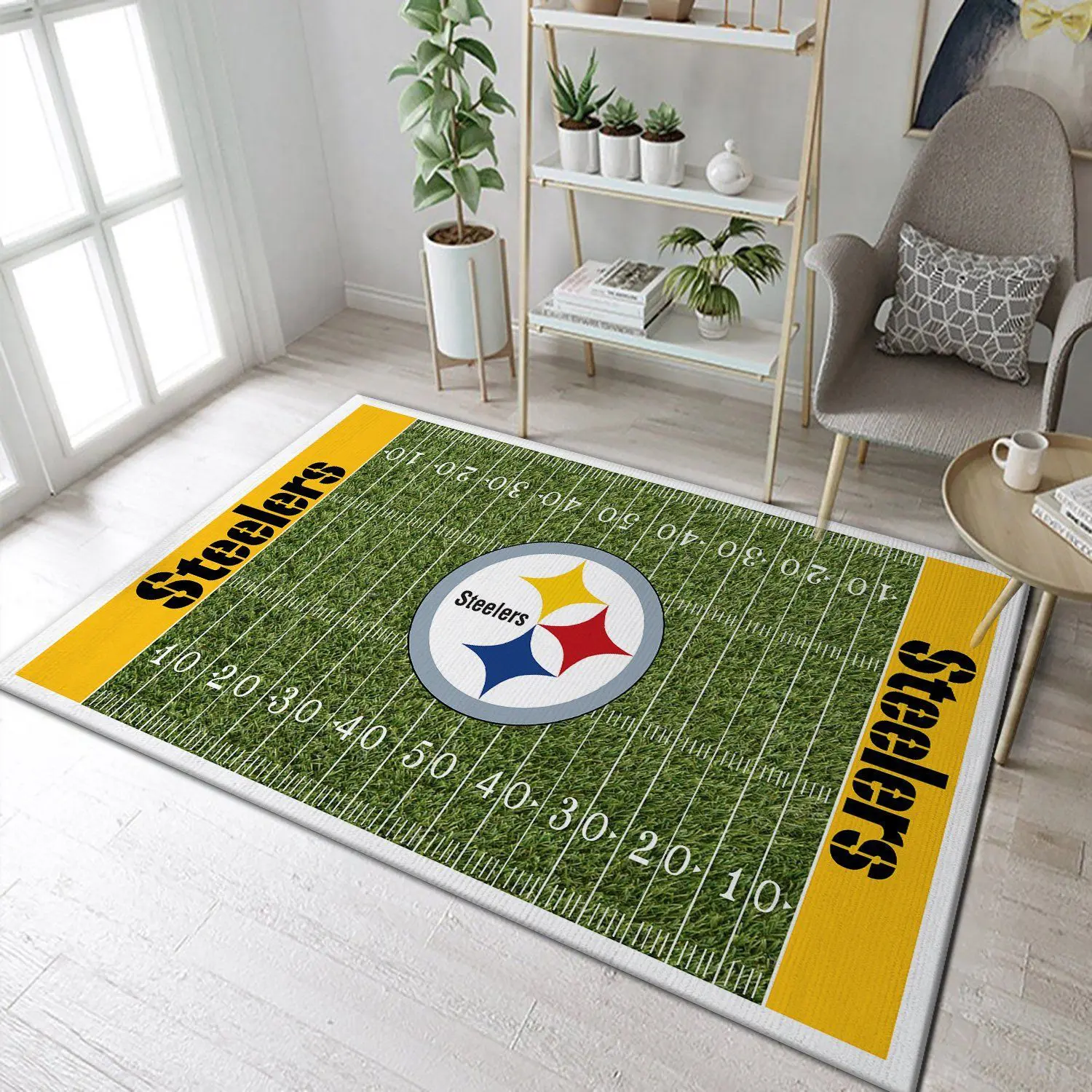 Pittsburgh Steelers Nfl Rug Custom Size And Printing - Hearthtops Store